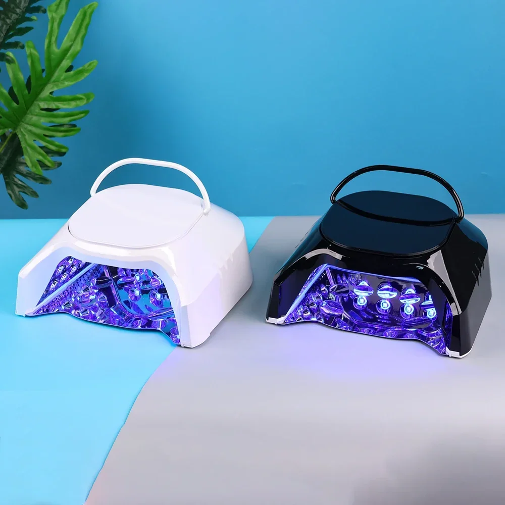 Advanced Unique Mirror-finish Interior Dual Light Nail lamp ...