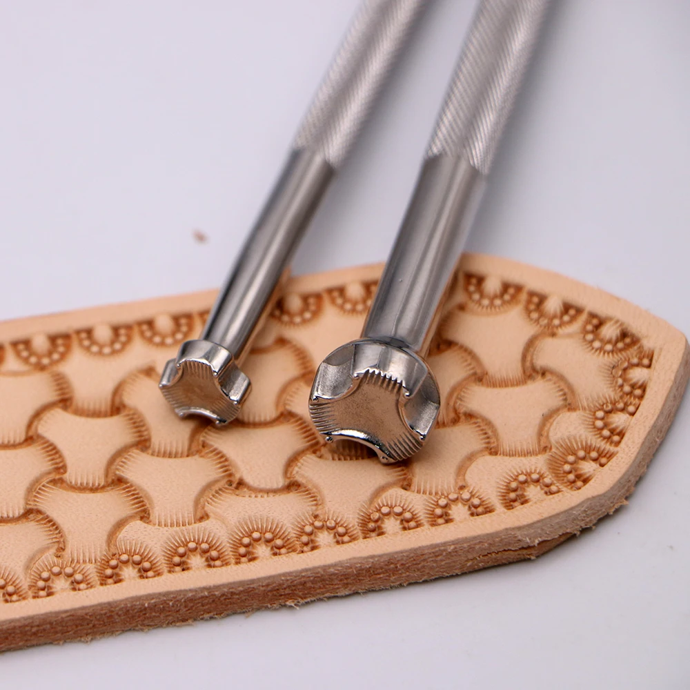 Leather Work Stamping Tool Armor pattern E007 E008 Stamp Leather ...
