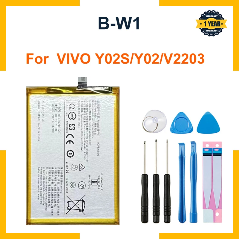 Suitable for VIVO Y02S/Y02/V2203 B-W1 5000mAh brand new large capacity ...