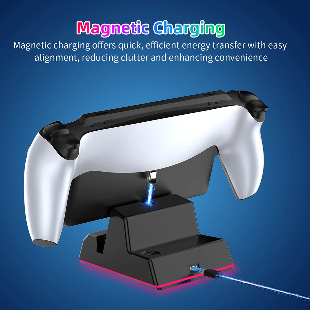 Magnetic-Charging-Dock-Station-with-Light-Charging-Stand-Charger-Dock ...