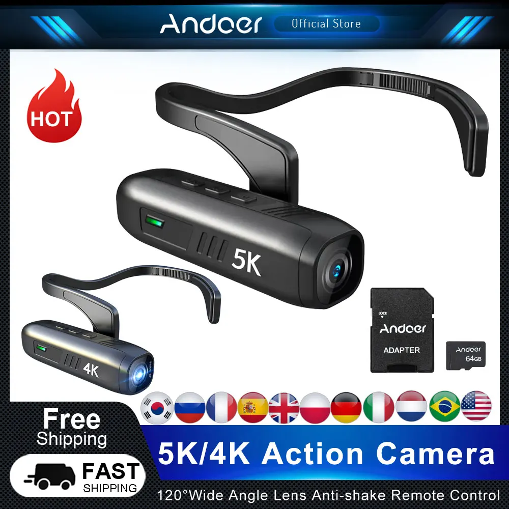 Andoer-5K-4K-Action-Camera-30FPS-Head-Mounted-Wearable-WiFi-Camera ...