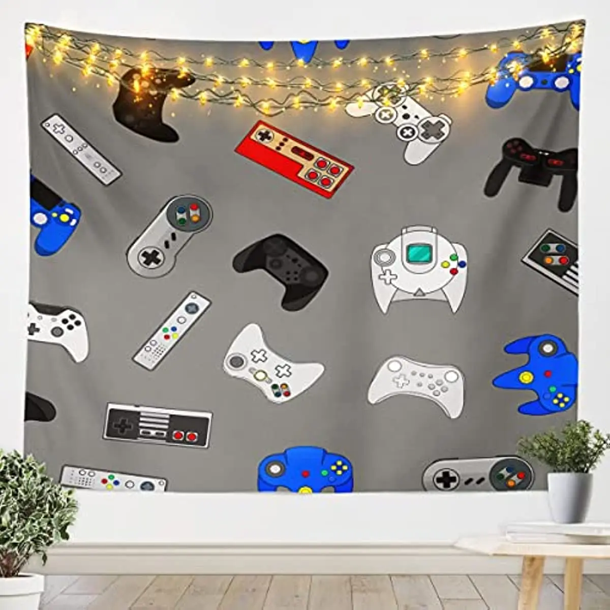 Gamepad-Tapestry-Wall-Hanging-for-Various-Game-Wall-Tapestry-Modern ...