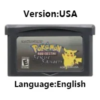 GBA Game Cartridge 32 Bit Video Game Console Card Series Glazed ...