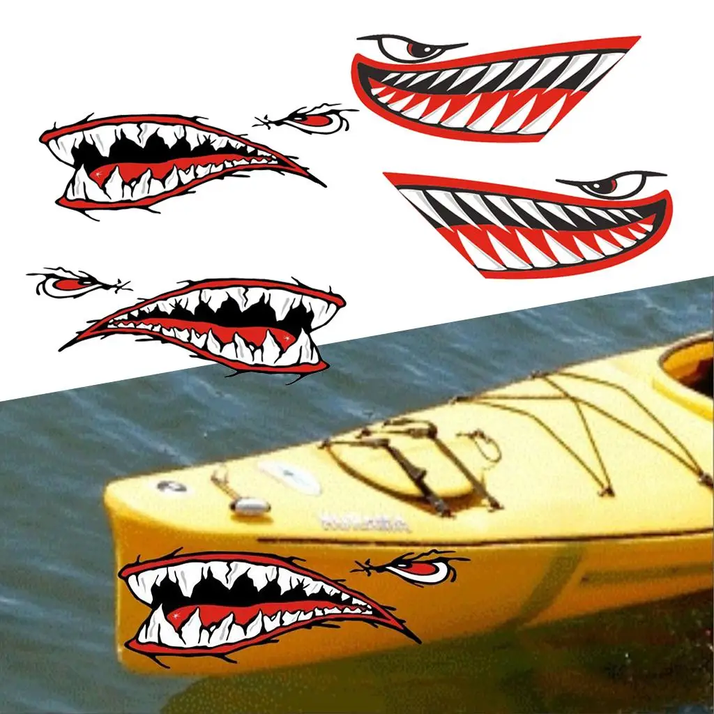 Shark Decal For Kayak