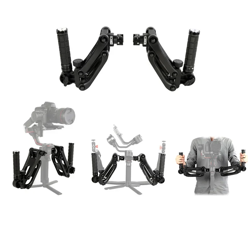 Z-Axis Shock Absorber Spring & Dual Handheld Grip, 2-5kg Heavy Load for ...