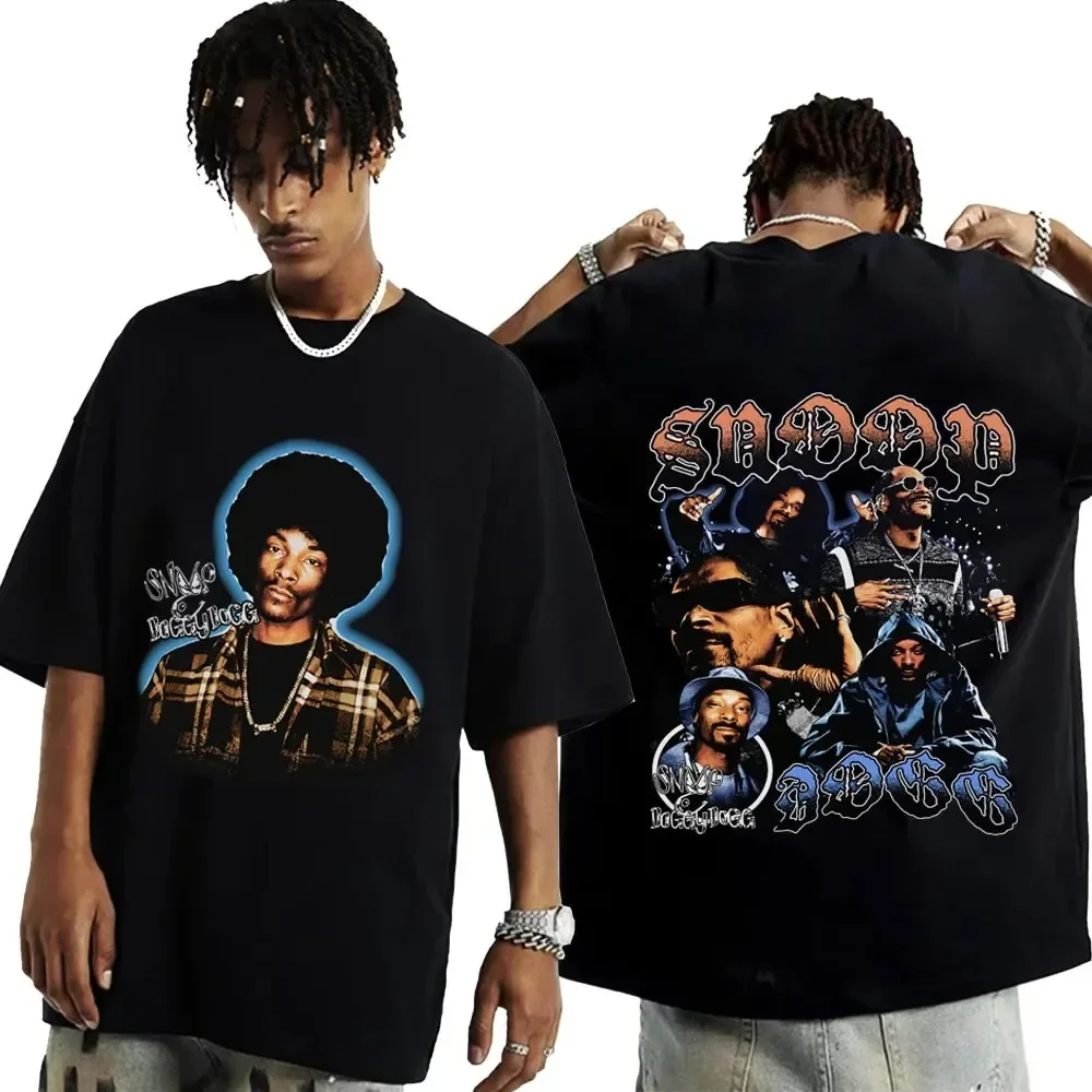 Hot-Sale-Rapper-Snoop-Dogg-Graphic-T-Shirt-Men-s-Hip-Hop-Fashion-Style ...