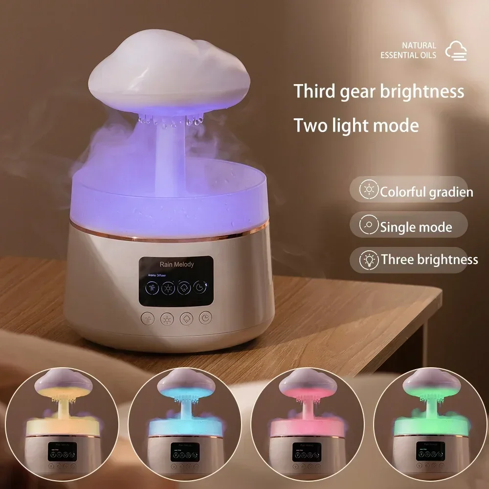 Rain-Cloud-Humidifier-Aromatherapy-Essential-Oil-Diffuser-Drops-with ...