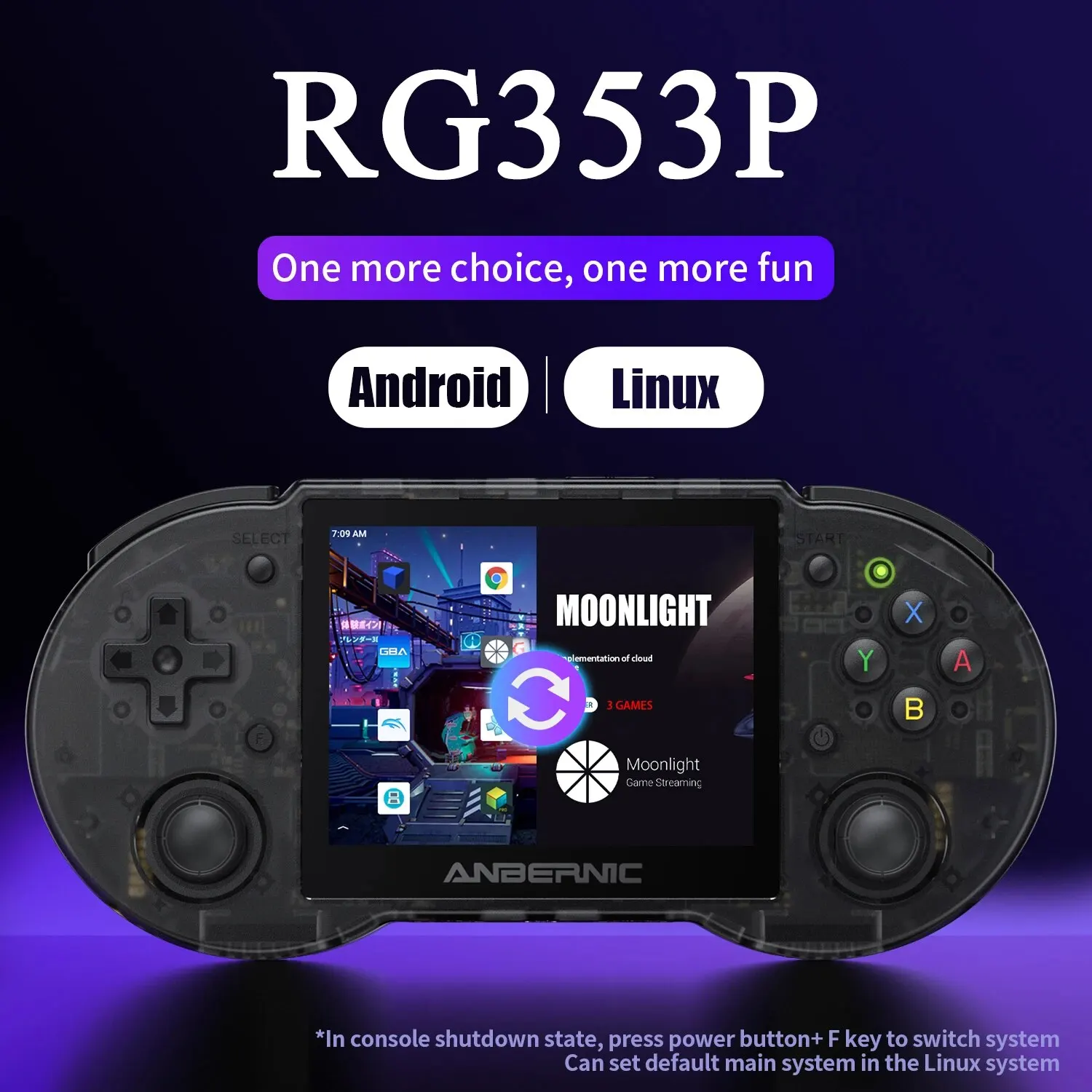 Anbernic-neue-rg353p-Handheld-Spiele-konsole-3-5-Multi-Touchscreen-Android-Linux-System-HDMI ...