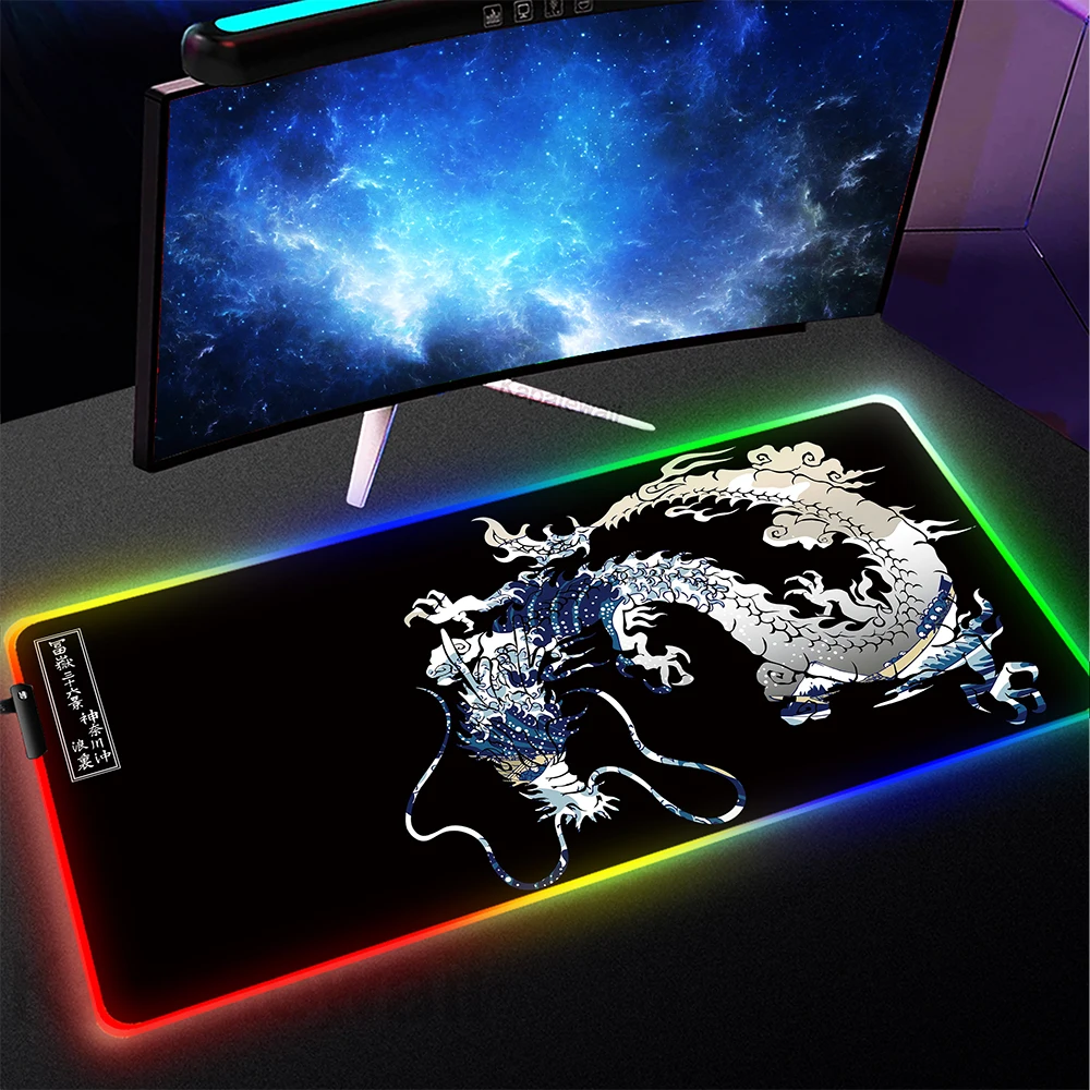 Game-Mousepad-XXL-Large-Gaming-Luminous-Mouse-Pad-Japanese-LED-Big ...