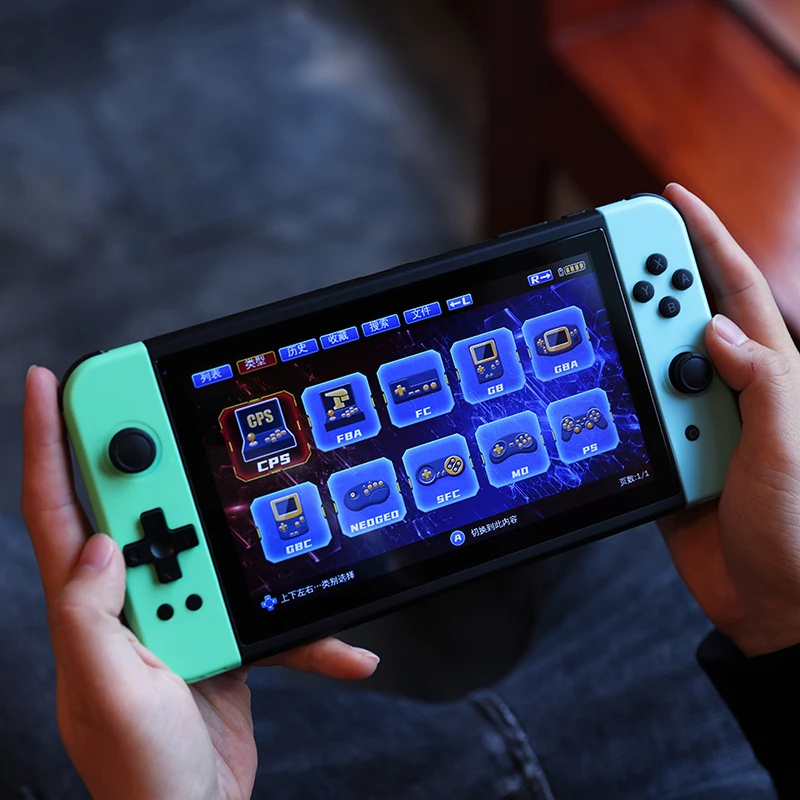 New-POWKIDDY-X70-Handheld-Game-console-7-inch-HD-Screen-Retro-Game ...
