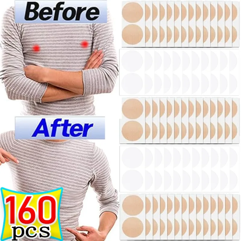 Men Anti-dropping Nipple Cover Women Waterproof Traceless Chest ...