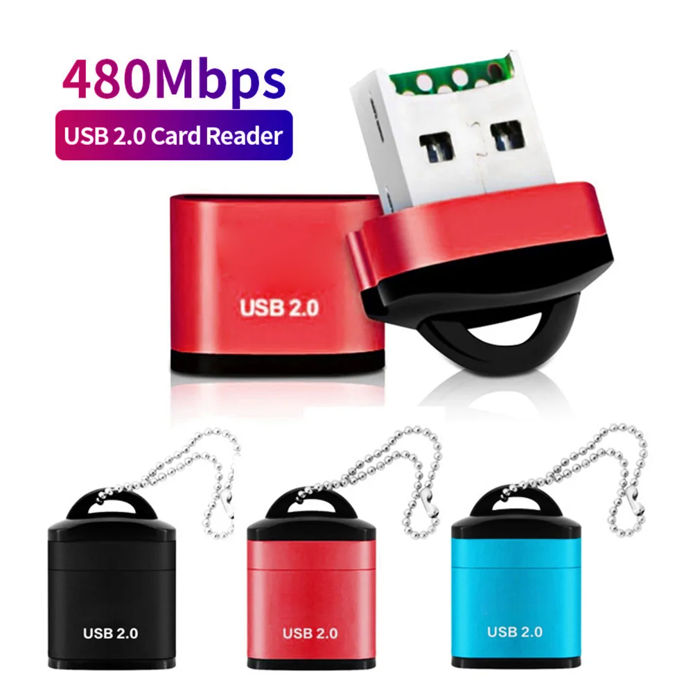 1PCS-Mini-USB-TF-Card-Reader-USB-2-0-Mobile-Phone-Memory-Card-Reader ...
