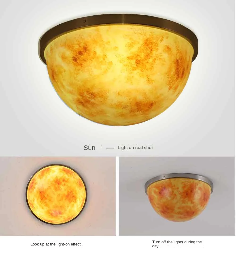 Turn Ceiling Lights Into Planets