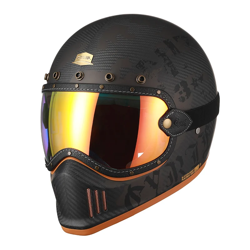 Vintage Full Face Motorcycle Helmets