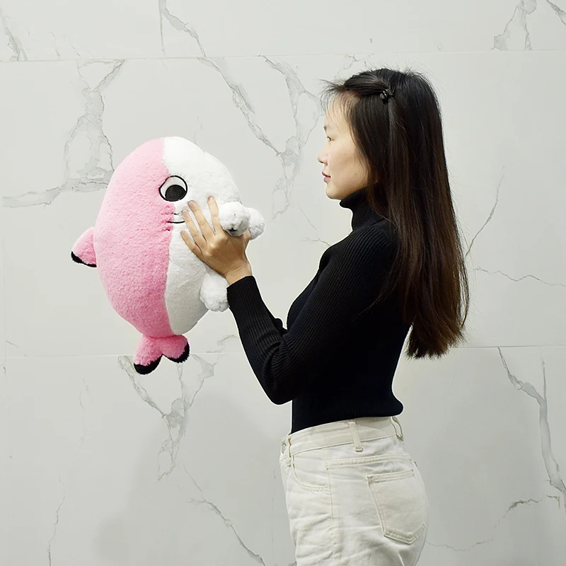 Pink Shark Plush Toys | Pink Anime Plushie | Cartoon Plushies ...