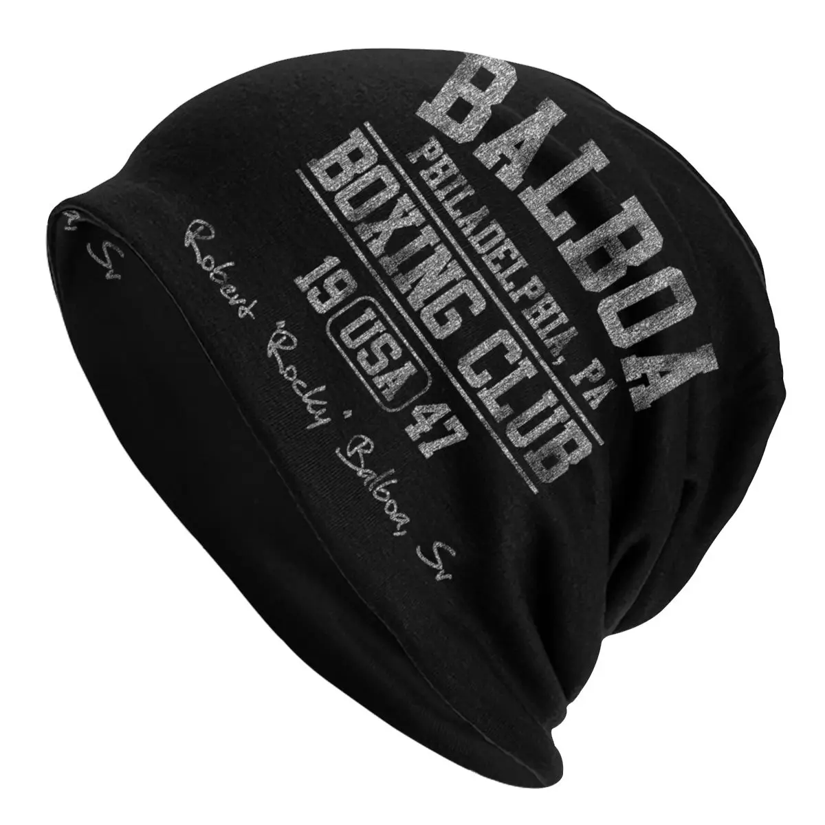 Rocky-Balboa-Boxing-Club-Bonnet-Femme-Fashion-Knit-Hat-For-Men-Women ...