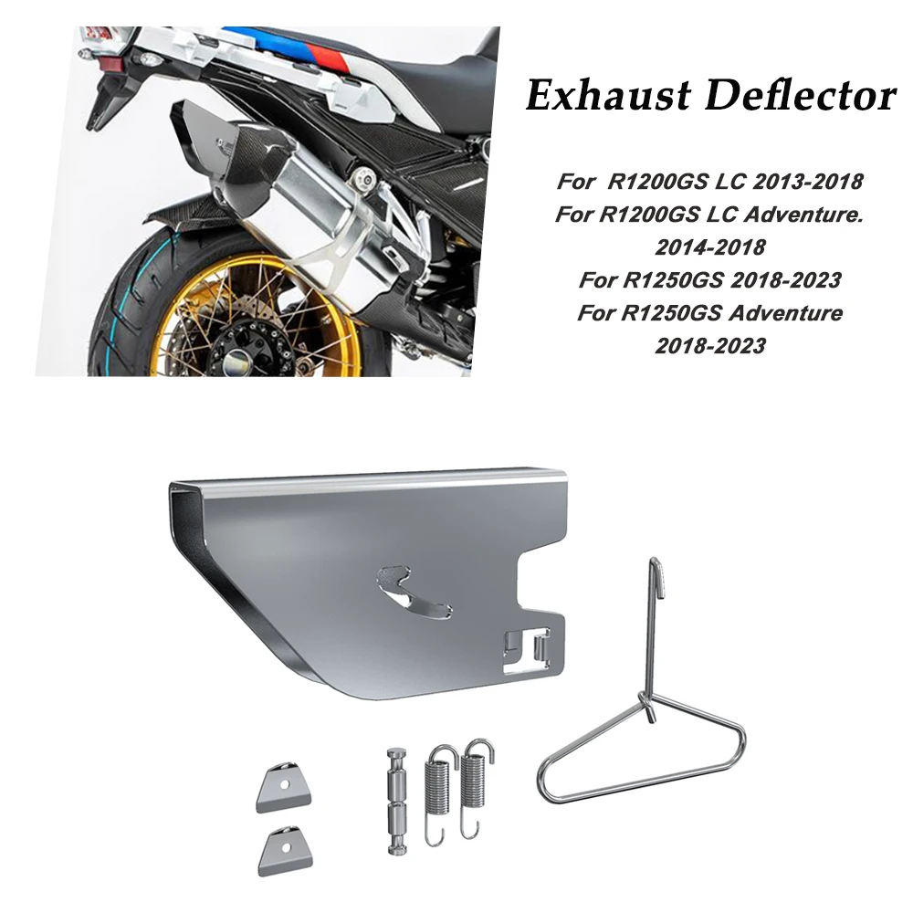 For BMW R1250GS Adventure Exhaust Deflector R1200GS LC Adventure R 1250 ...