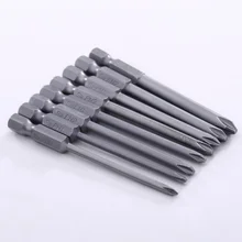 50/8pcs 75mm Extra Long Reach Bit Set Security Screwdriver Bits Torx Star Hex Bit