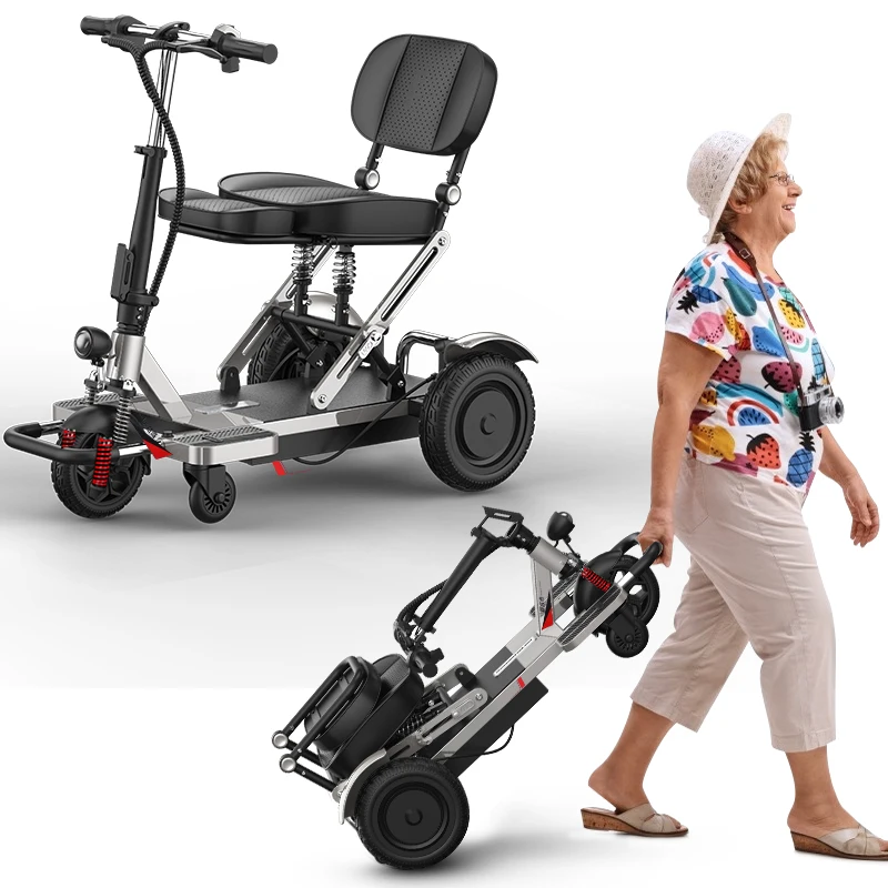 Long-Distance-Elderly-Travel-Foldable-Portable-Tricycles-Disabled ...