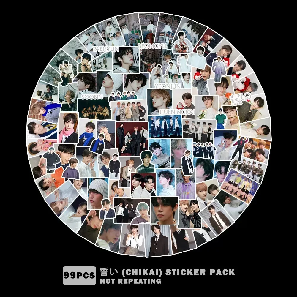 10-99pcs-Kpop-Album-CHIKAI-Magazine-Cover-HD-Photo-Stickers-Cui-Fangui ...
