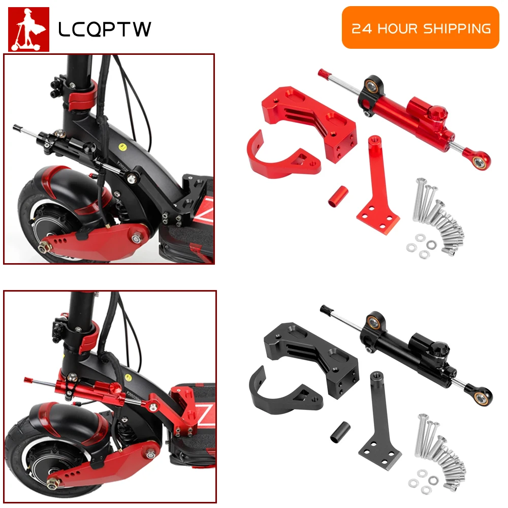 Electric-Scooter-Stabilizer-Steering-Damper-Mounting-Bracket-Support ...