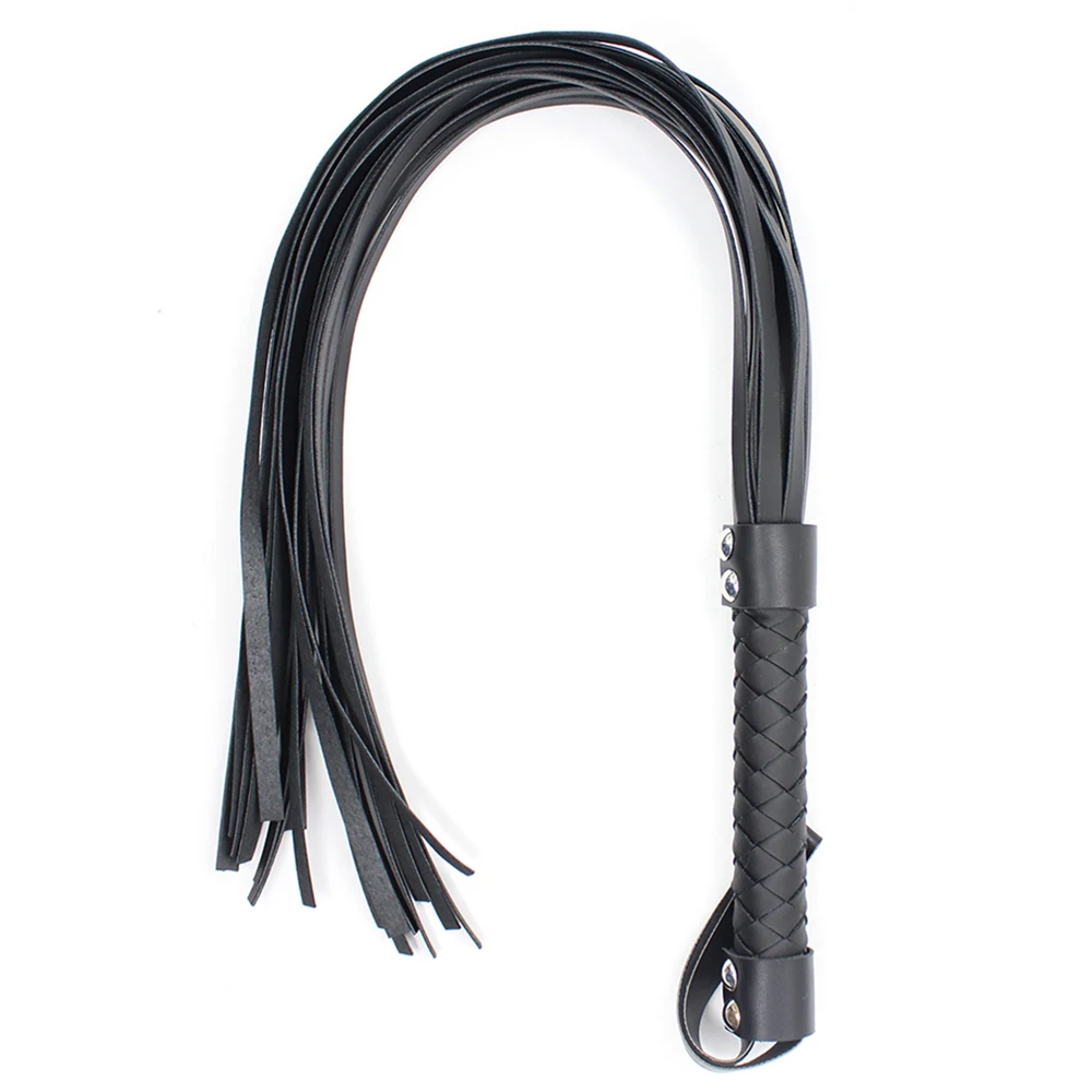 75CM PU Leather Horse Whip for Horse Training,PU Leather Covered Handle ...