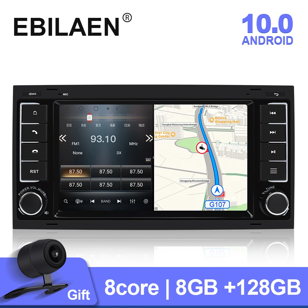 Car Multimedia Radio Player For VW Volkswagen Touareg Transporter T5 ...