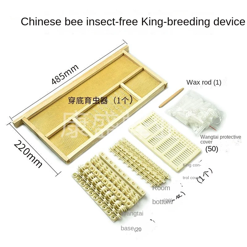 Bee-brooder-beehives-complete-set-of-brood-frames-queen-sill-bottom-bar ...