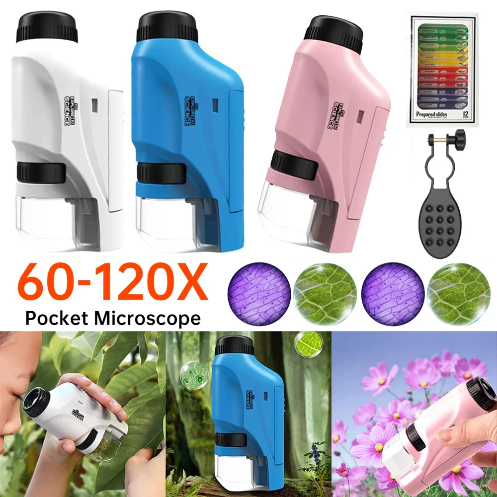Mini-kit-de-microscope-de-poche-pour-enfants-microscope-scientifique ...