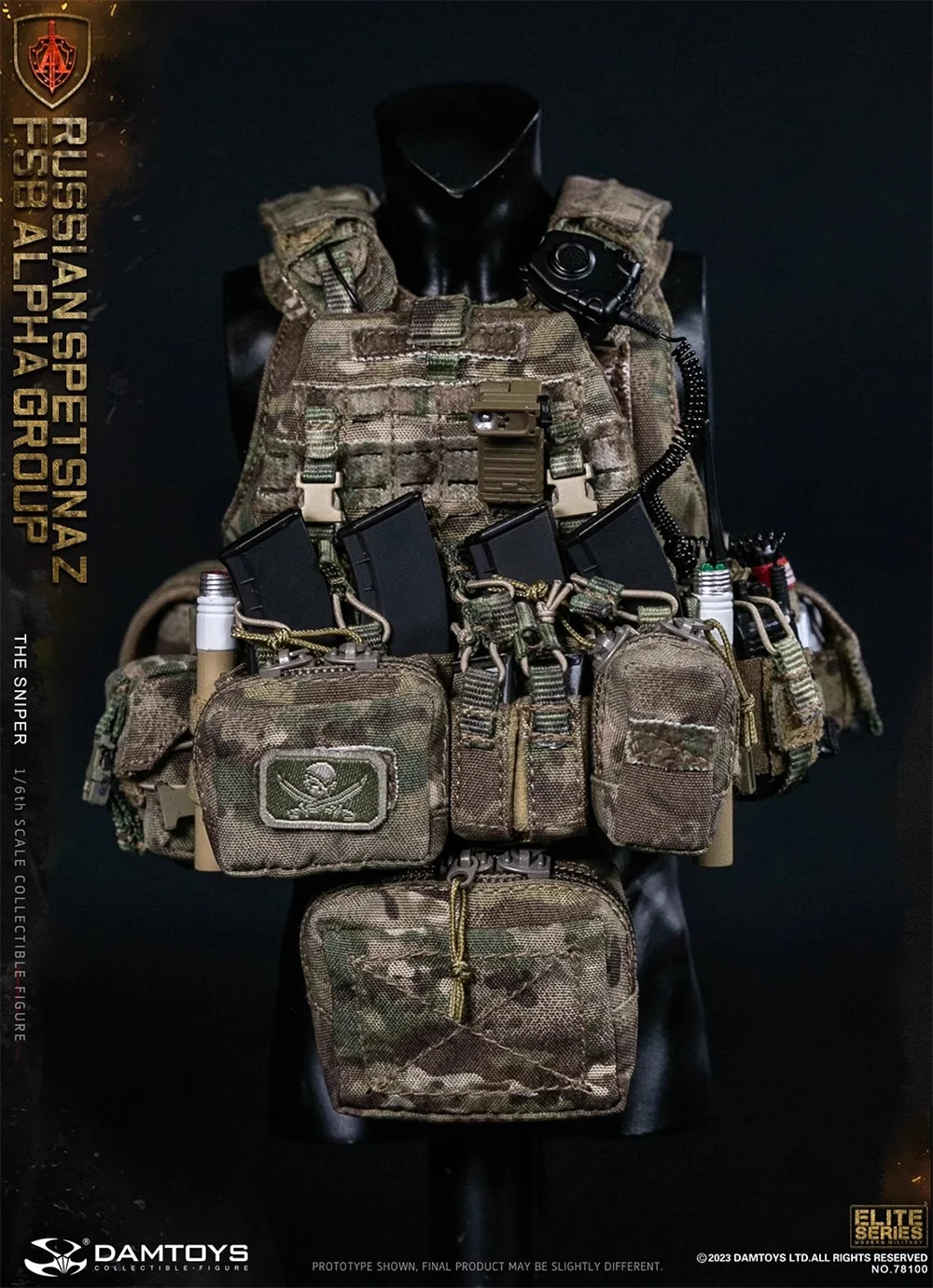 1/6 DAMTOYS DAM 78100 De Russische Action Figure Sniper Speelgoed Model ...