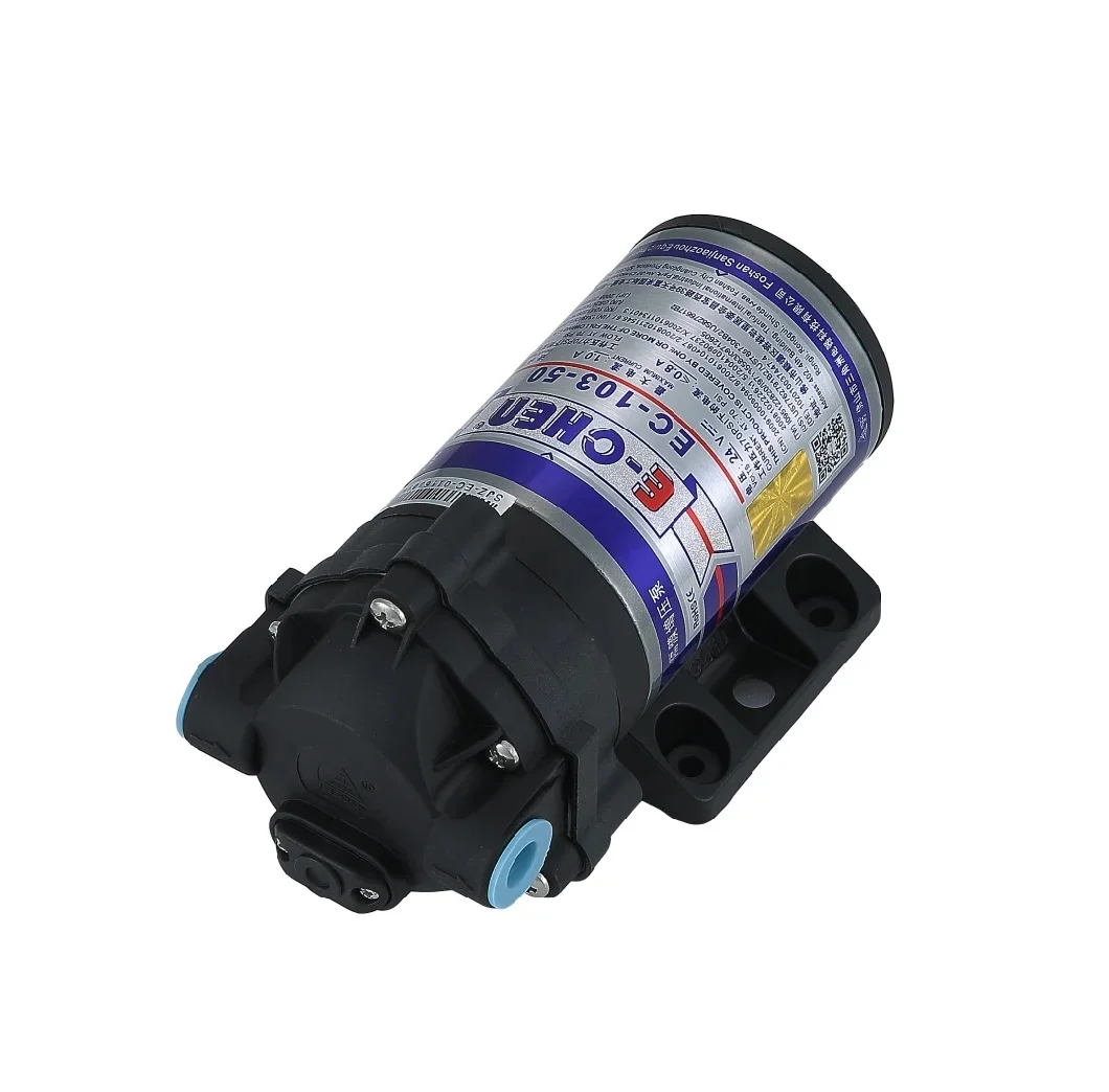 Sistema purificador de agua, bomba de refuerzo de diafragma RO 50GPD, 24V de CC, flujo de ...