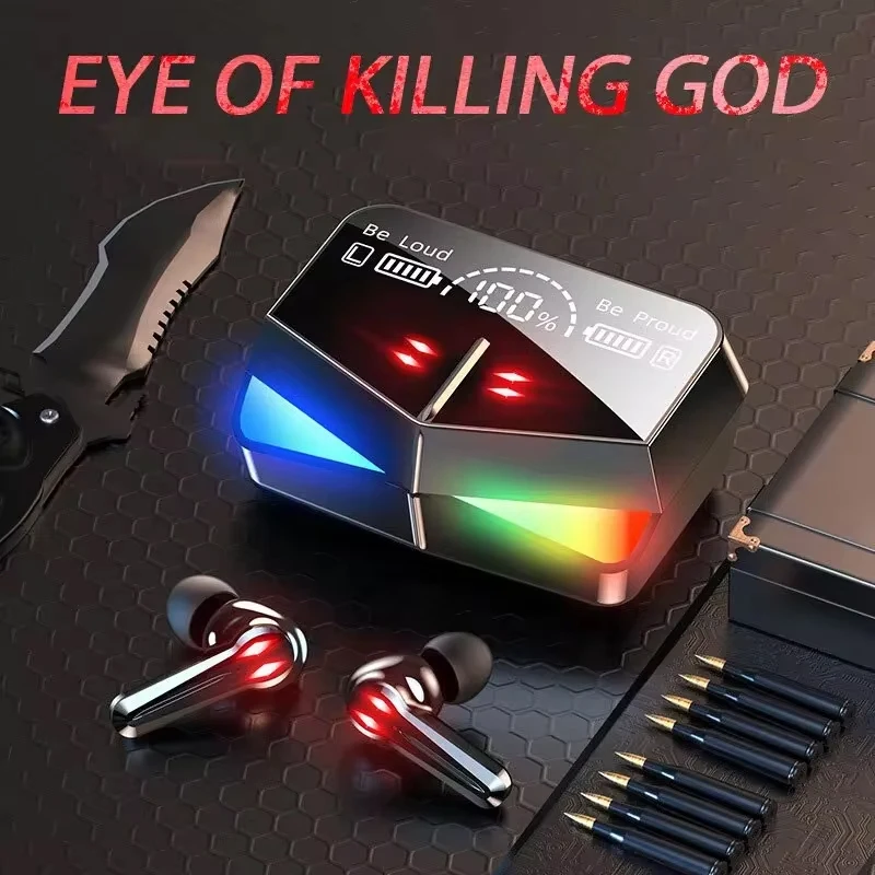TWS Wireless Bluetooth Headset Gamer LED Digital Display Earbuds with ...
