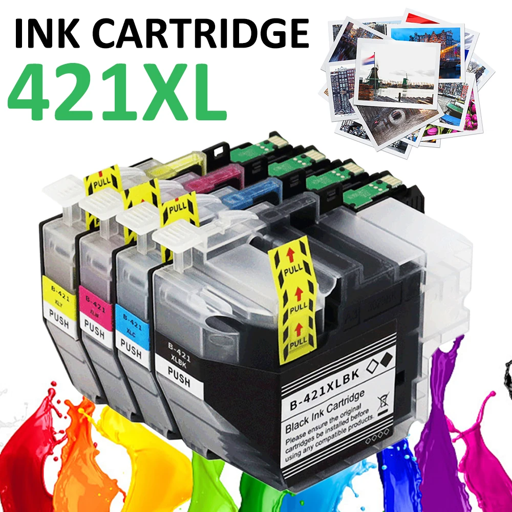 New-For-brother-LC421XL-Ink-Cartridge-DCP-J1050DW-J1140DW-MFC-J1010DW ...