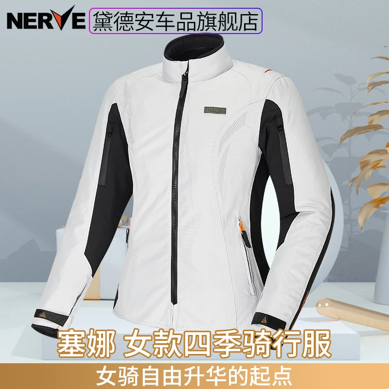 NERVE-Women-Motorcycle-Jacket-With-armor-Coat-Winter-Waterproof-Warm ...