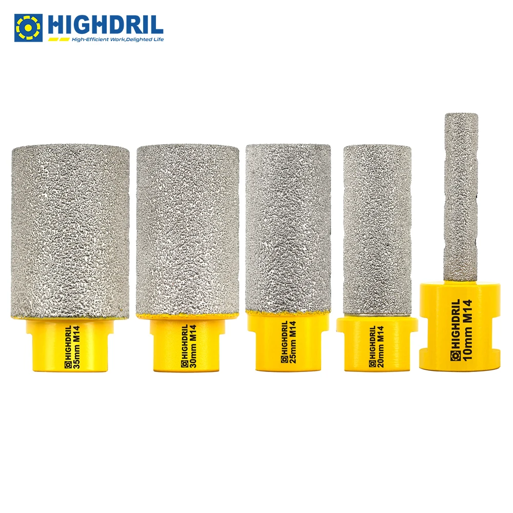HIGHDRIL1pc-Diamond-Milling-Bit-Dia10-20-25-30-35mm-Vacuum-Brazed ...