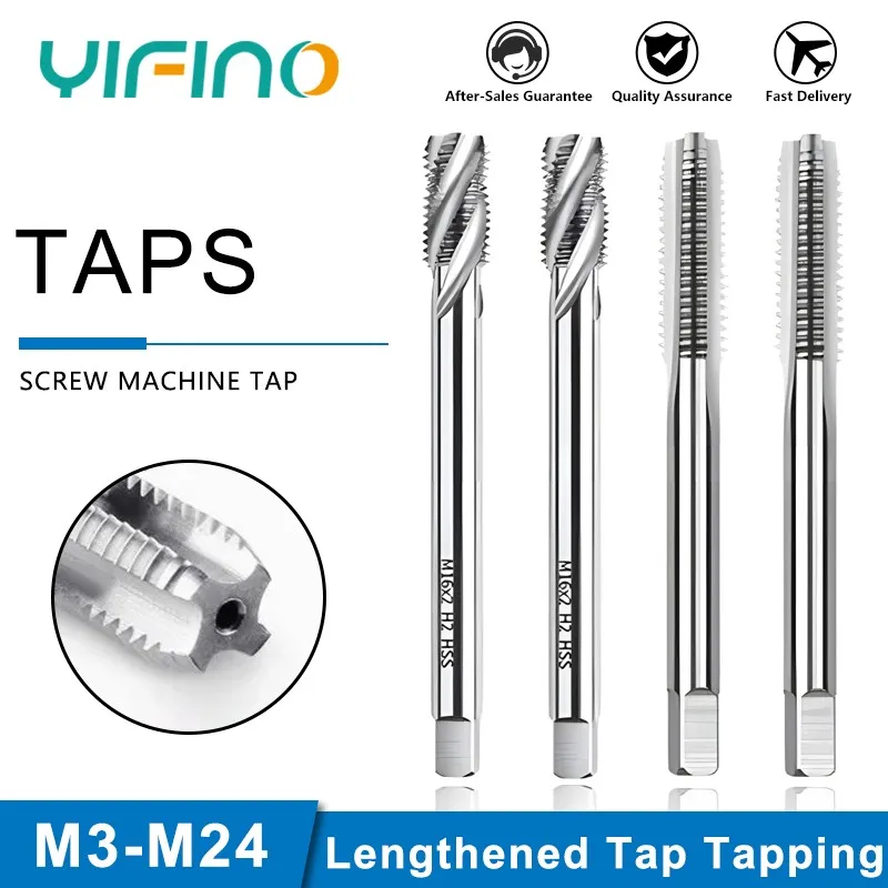 Lengthened-Screw-Machine-Tap-Tapping-Drill-Thread-Tapping-Big-Full-M2M2 ...