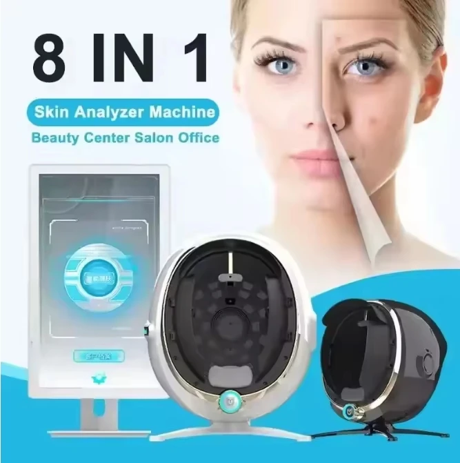 Professional 3D Magic Mirror Skin Scanner Analyzer Machine 13.3 Inch/21 ...