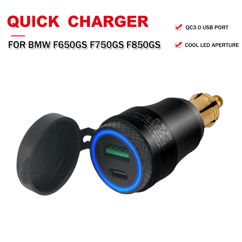 Usb Adapter Motorcycle Bmw R1200rt | Moto Usb Charger Bmw F800gs ...