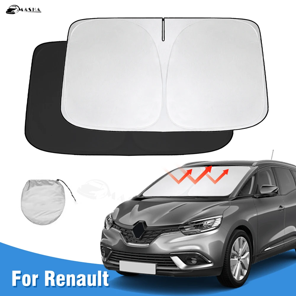 Windshield-Sun-Shade-For-Renault-Scenic-Grand-Scenic-2013-2023-Car ...