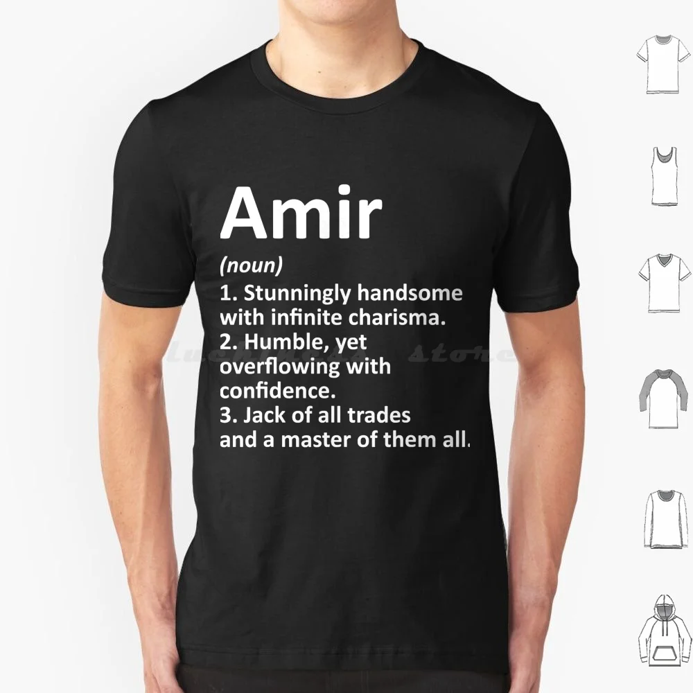 Amir-Definition-Personalized-Name-Funny-Birthday-Gift-Idea-T-Shirt-6Xl ...