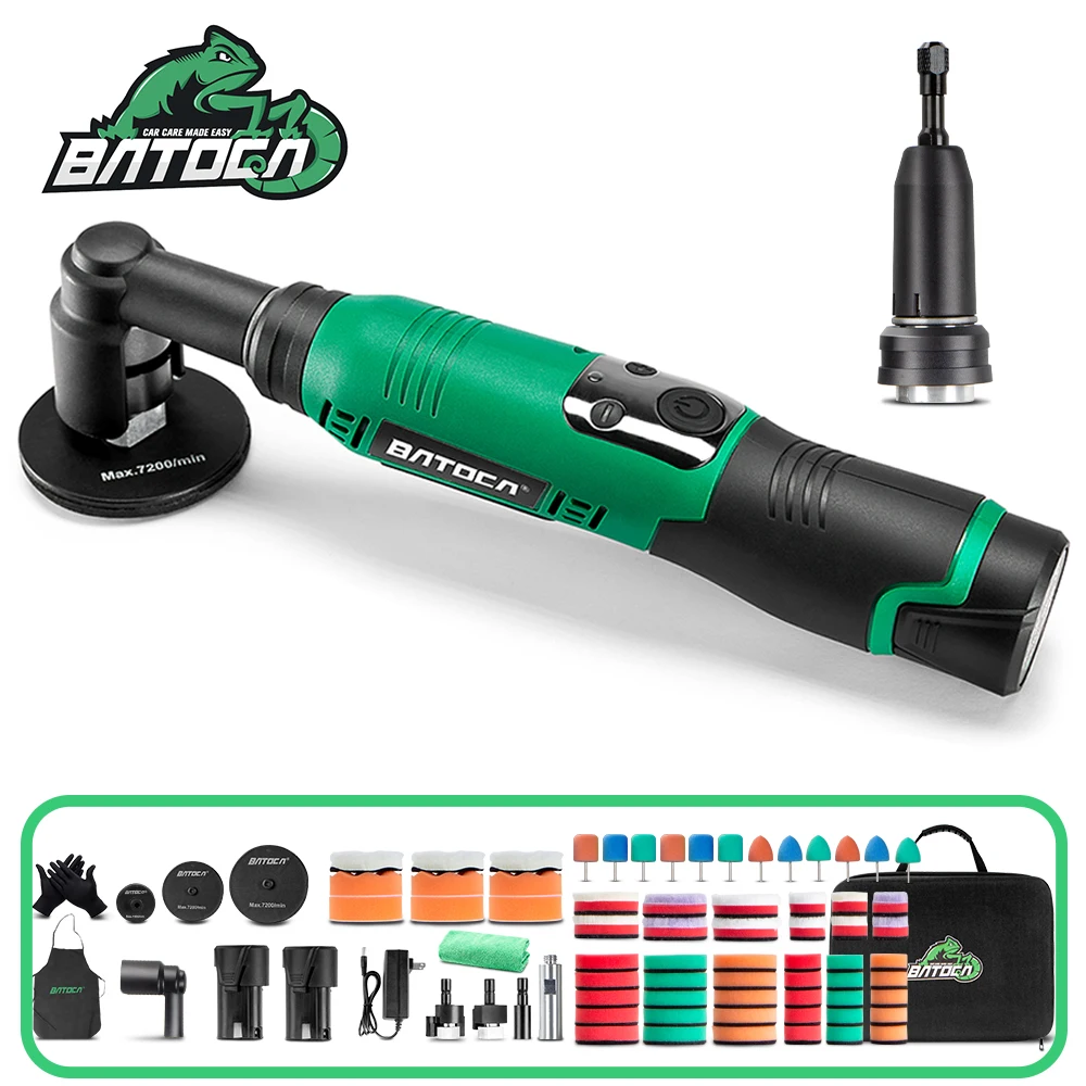 BATOCA-S6-Cordless-Mini-Car-Polisher-12V-Quick-Change-Heads-Wireless ...