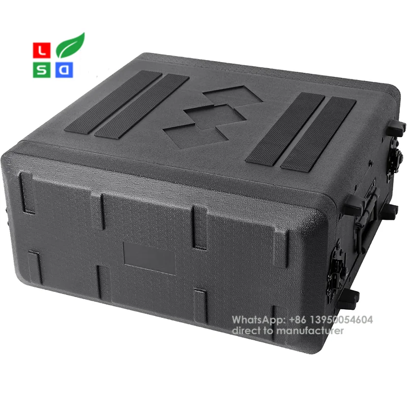 390 4U Rack Case Shallow 17" Depth, 19" Rackmount Flight Cases Easy ...