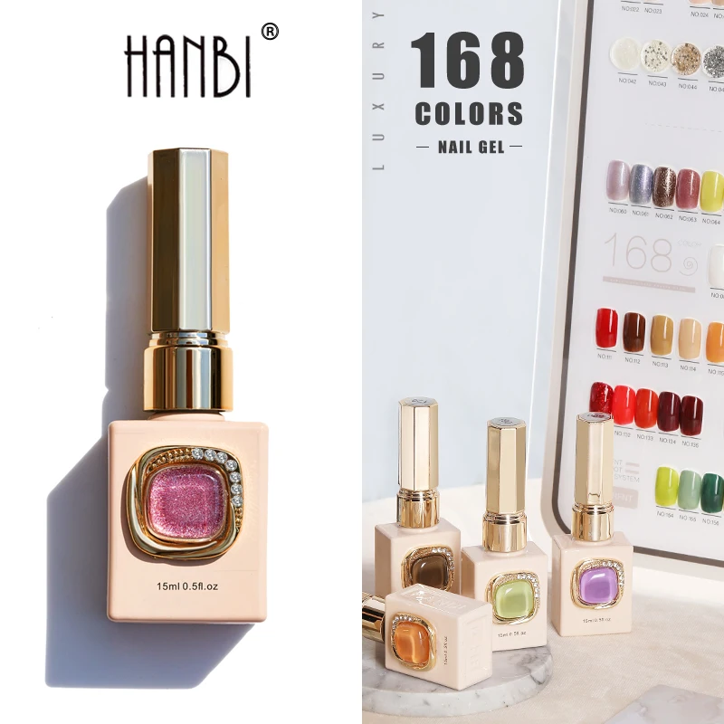 New-168-Color-Gel-Nail-Polish-vernis-semi-permanant-UV-Nail-Gel-Lak ...
