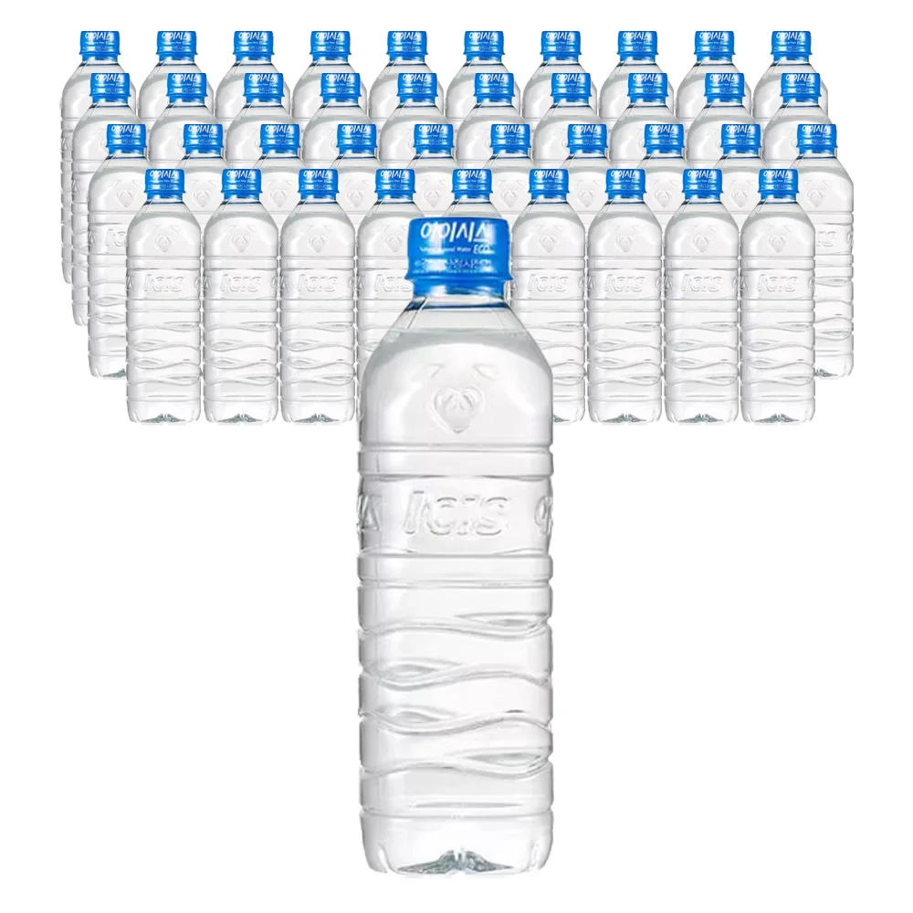 Lotte Chilsung Icis natural mineral water label-free 500ml x 40PET ...