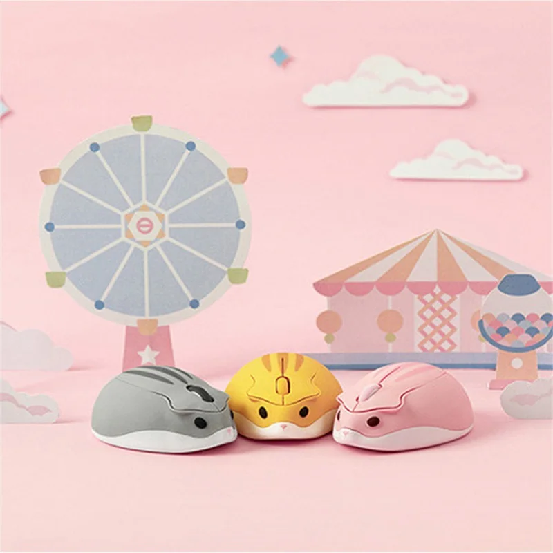 CHYI Wireless Mouse USB Ergonomic Mini Office Optical Cute Mouse ...