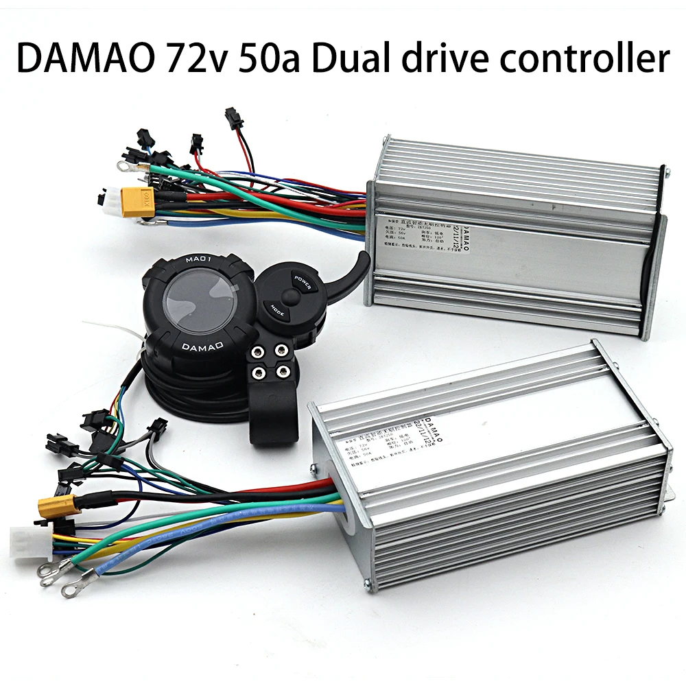 DAMAO-72V-50A-electric-scooter-Controller-for-72-Dual-motor-7000W-8000W-e-scooter-Accelerator ...