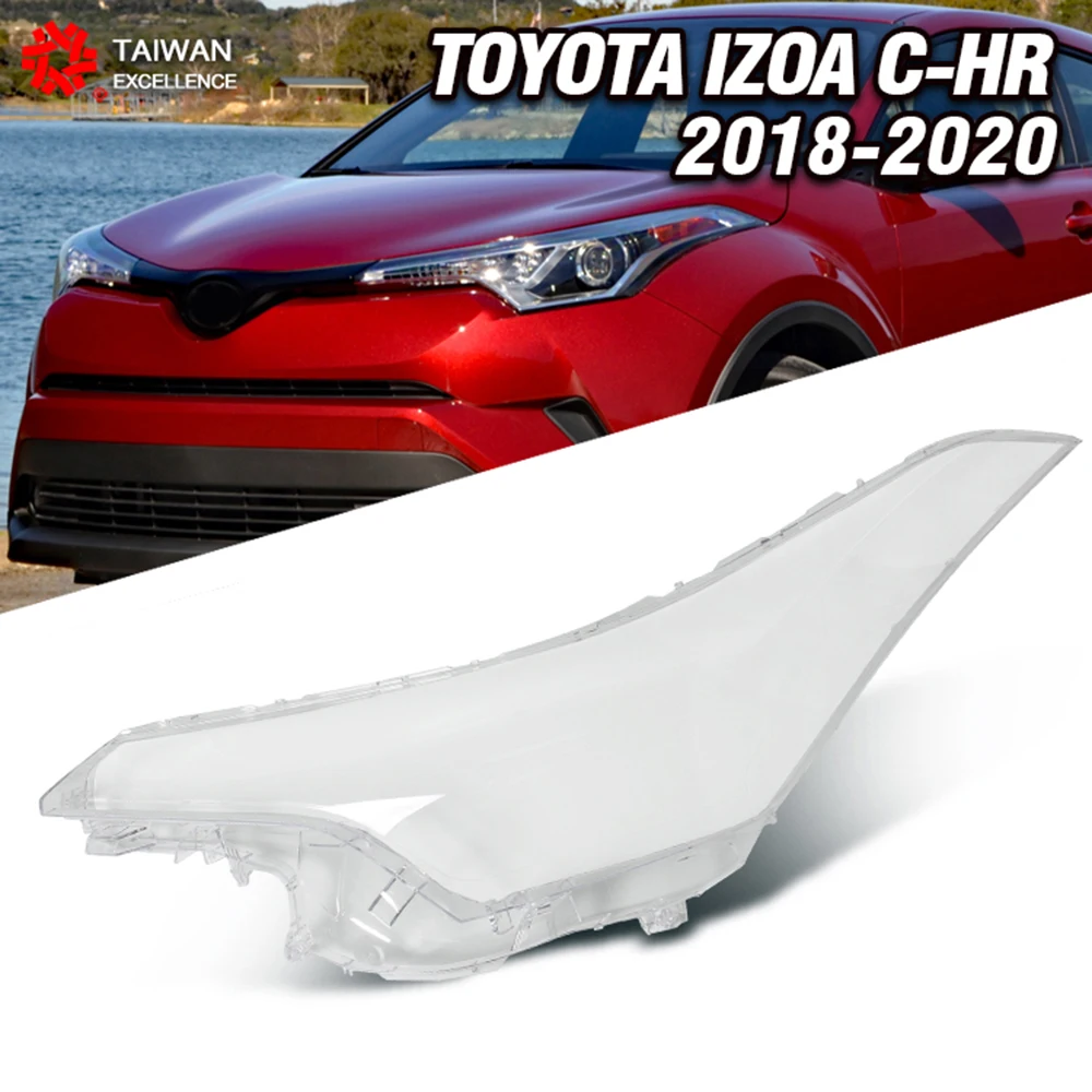 For-Toyota-CHR-2018-2020-Car-Front-Headlight-Transparent-Cover ...