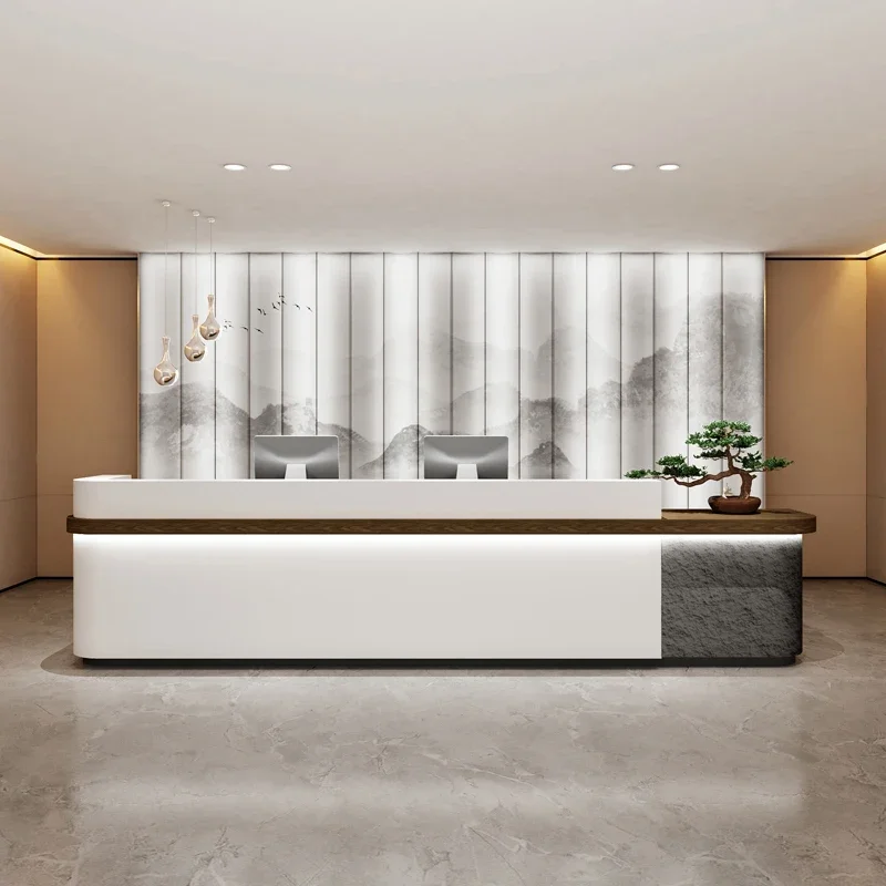 Table-de-r-ception-moderne-comptoir-de-bar-caisse-de-d-part-r-ception ...