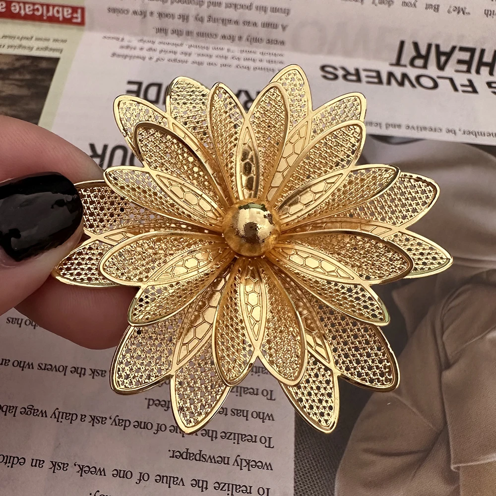 24K-Gold-Plated-Sweet-Big-Flower-Ring-Dubai-Ethiopia-Luxury-Big-Ring ...
