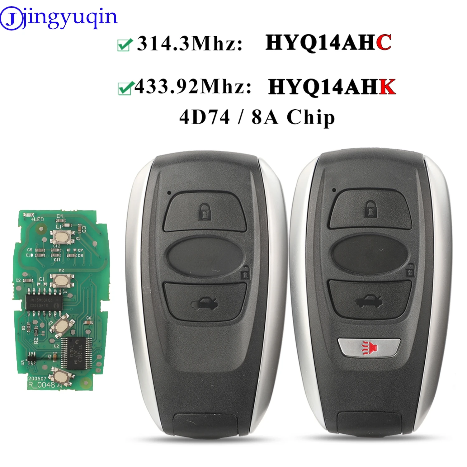 jingyuqin-314-3-434MHz-HYQ14AHK-HYQ14AHC-231451-5801-Smart-Remote-Key-Fob-For-Subaru-Crosstrek ...
